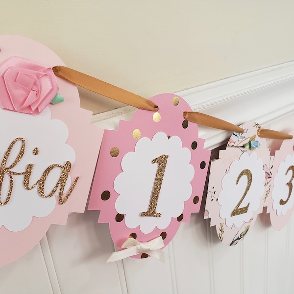 12 Month Banner - Etsy