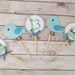 Bird Birdcage Cupcake Toppers Birdie Happy Birthday Pastels - Etsy