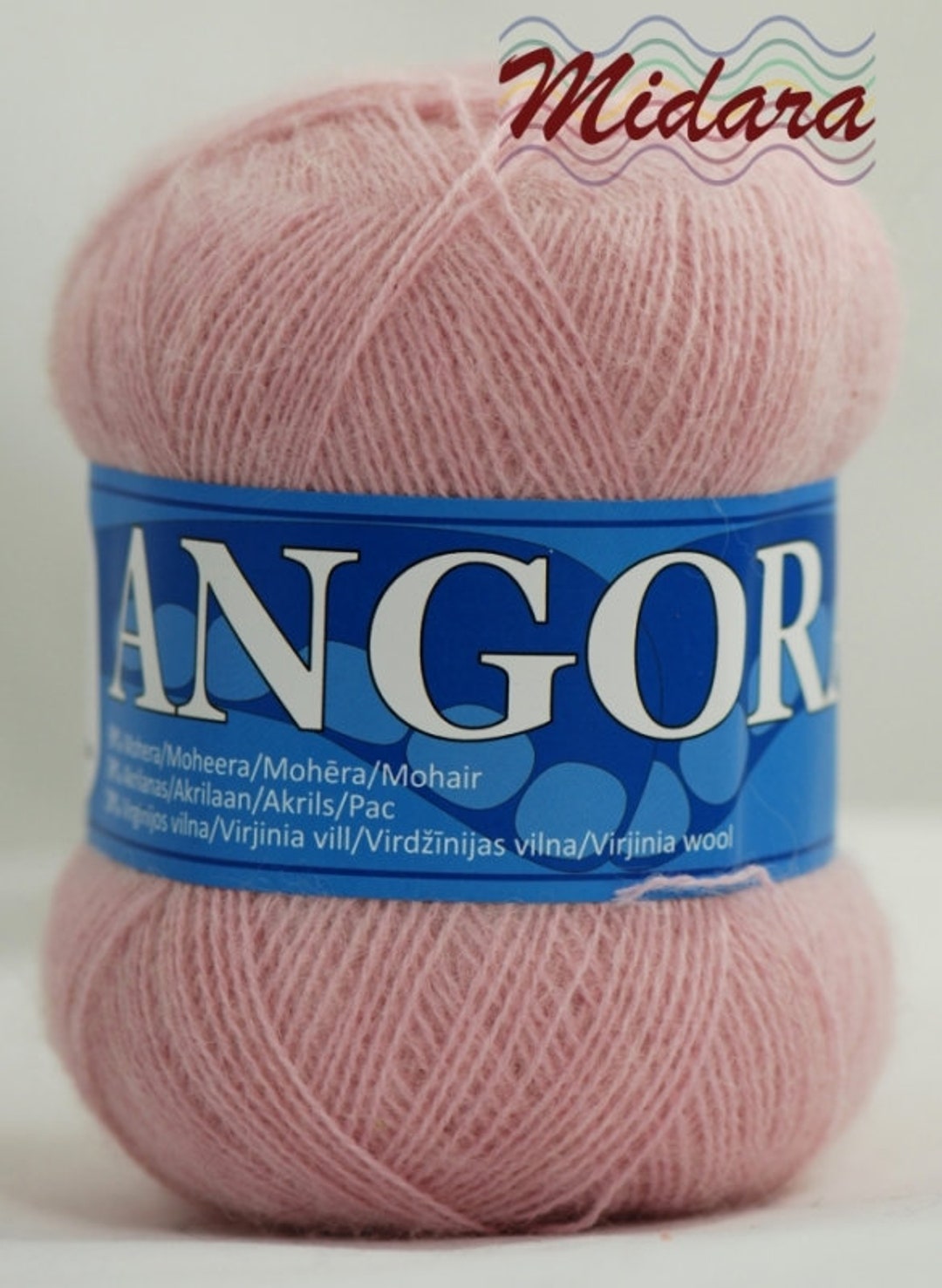 Angora Yarn for Knitting, 50 Percent Mohair, 30 Percent Acrylic, 20 ...
