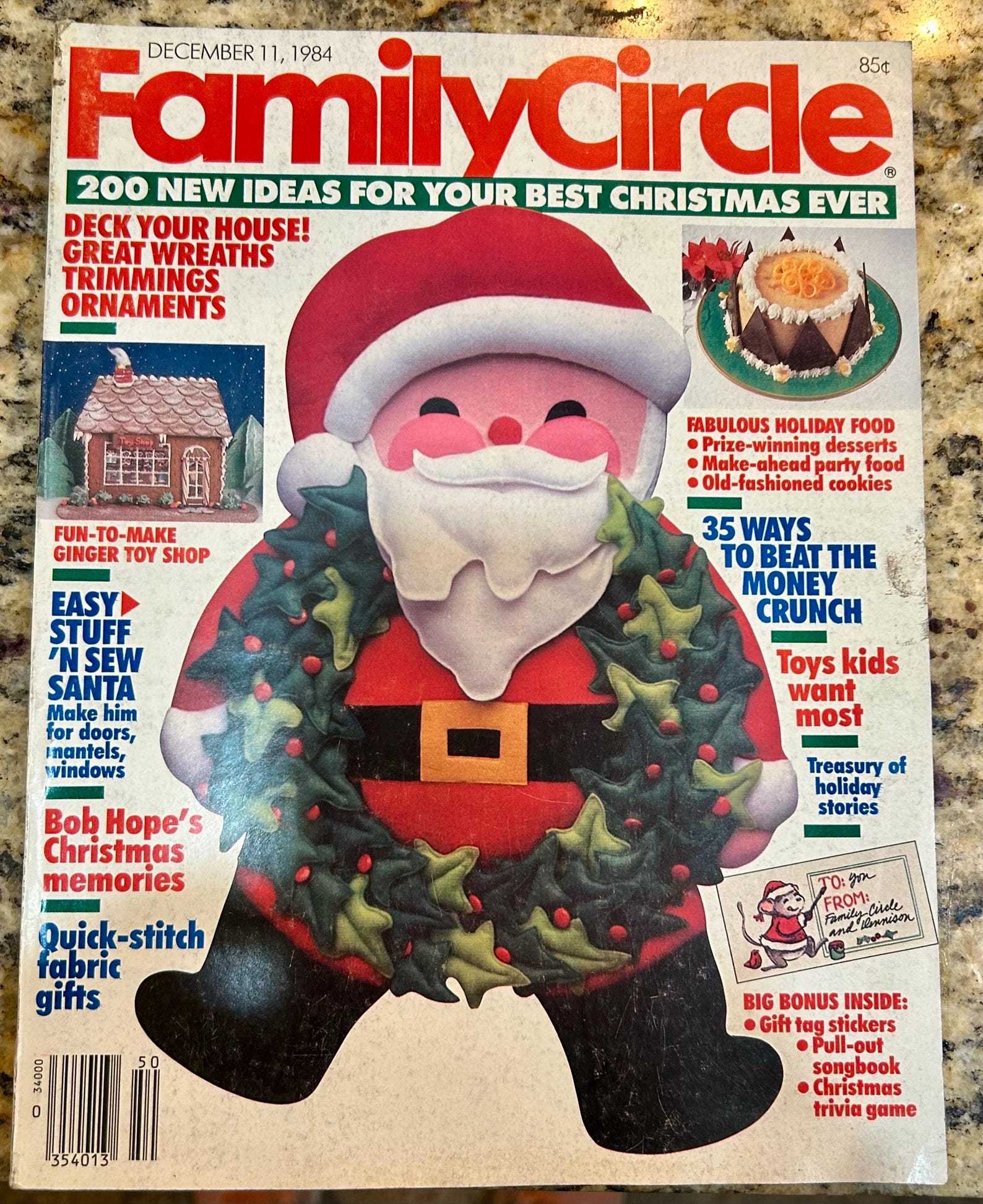 December 11, 1984 Vintage Family Circle Magazine 200 Ideas for Your ...