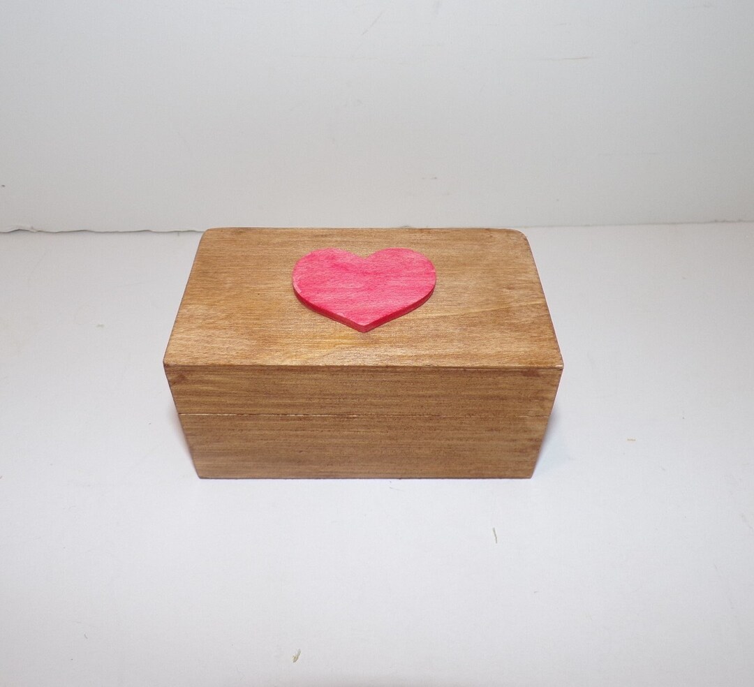 Rustic Gift Box Filled With Hershey Kisses Hand Decorated Unique ...