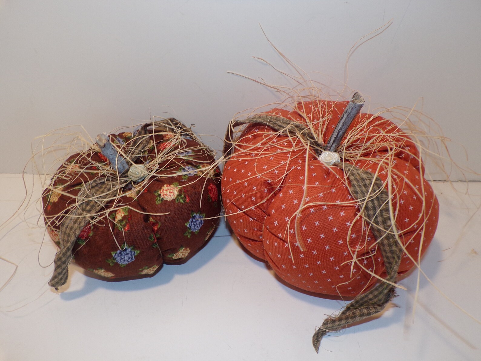 Primitive Fall Pumpkins Handmade Autumn Thanksgiving - Etsy