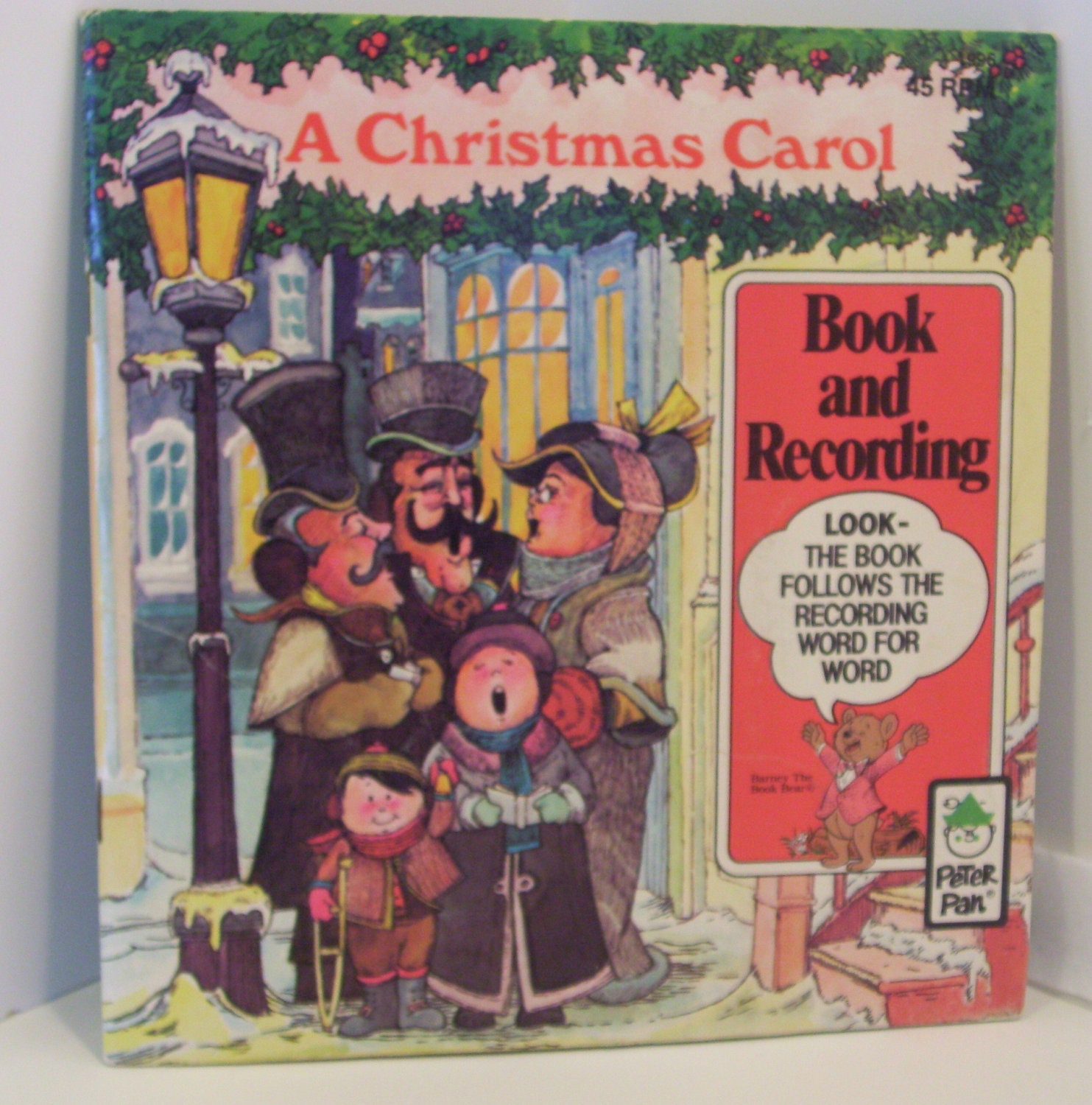 Christmas Carol Book and Recording Vintage 1977 Read Along - Etsy