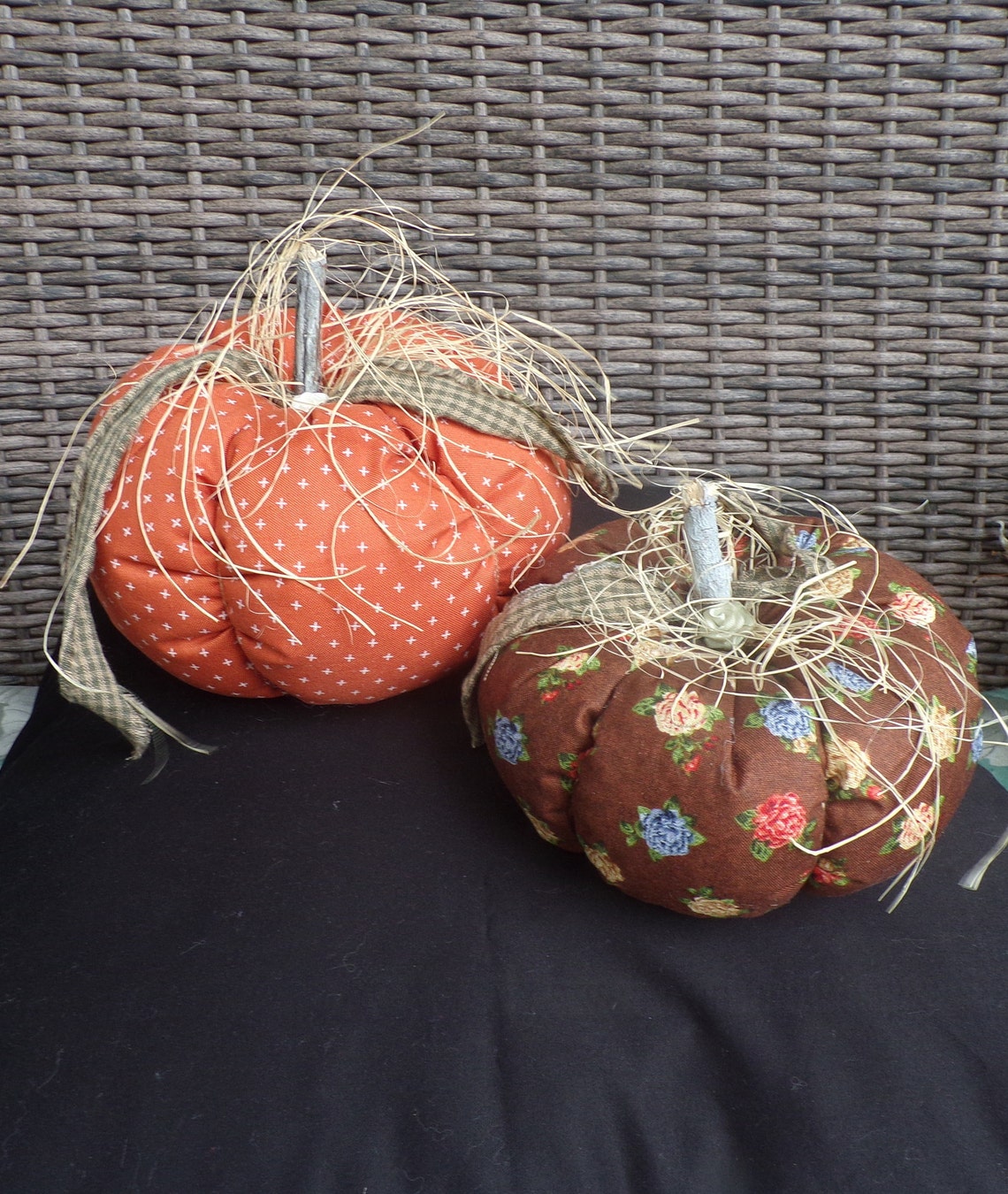 Primitive Fall Pumpkins Handmade Autumn Thanksgiving - Etsy