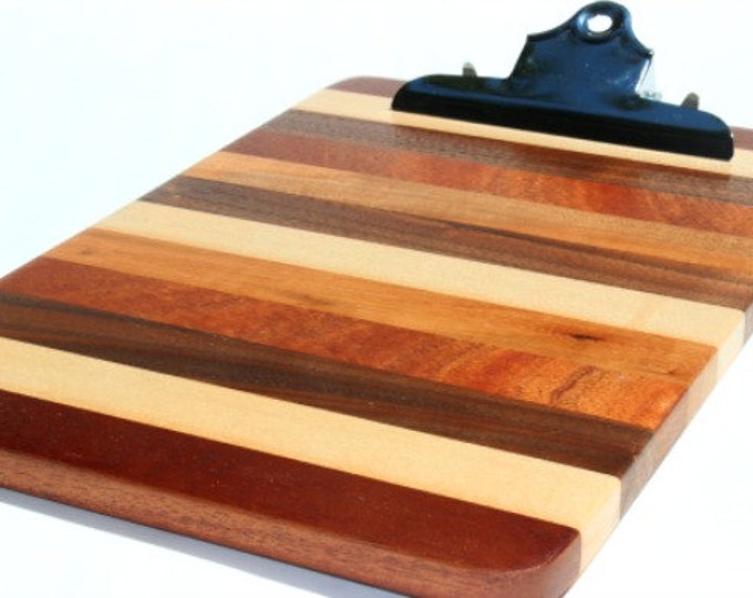 Mixed Wood Clipboard - Etsy