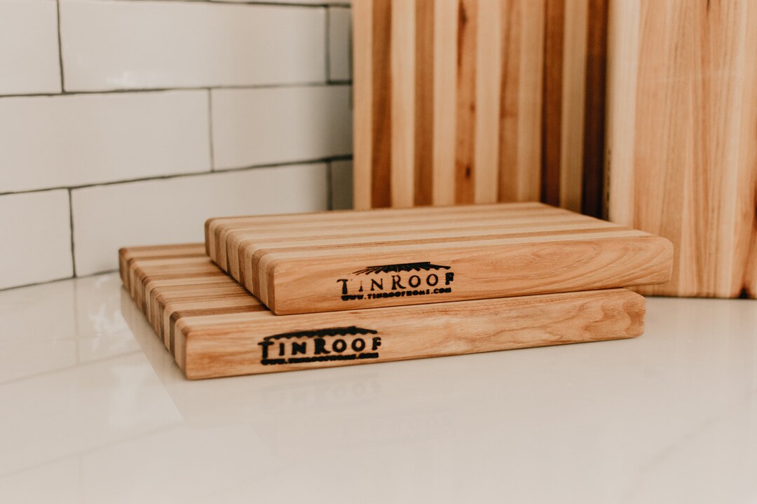Canopy Grove - Square Prep Cutting Board, Christmas Gift, Cheese Board ...