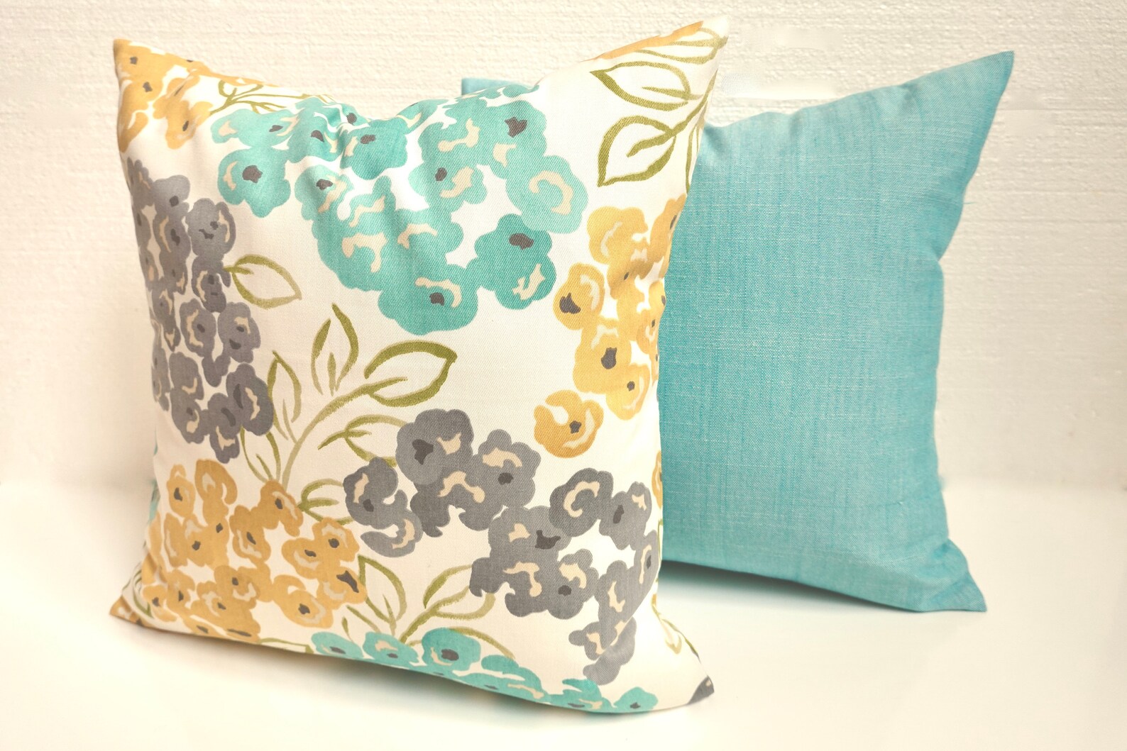 Turquoise PILLOWS Turquoise Teal Decorative Throw Pillow Cover - Etsy