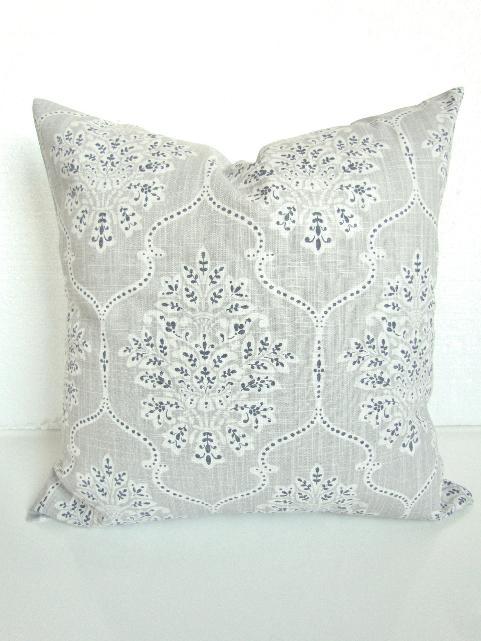 Gray Farmhouse PILLOW Covers Grey Throw Pillows Plaid Pillow Covers ...