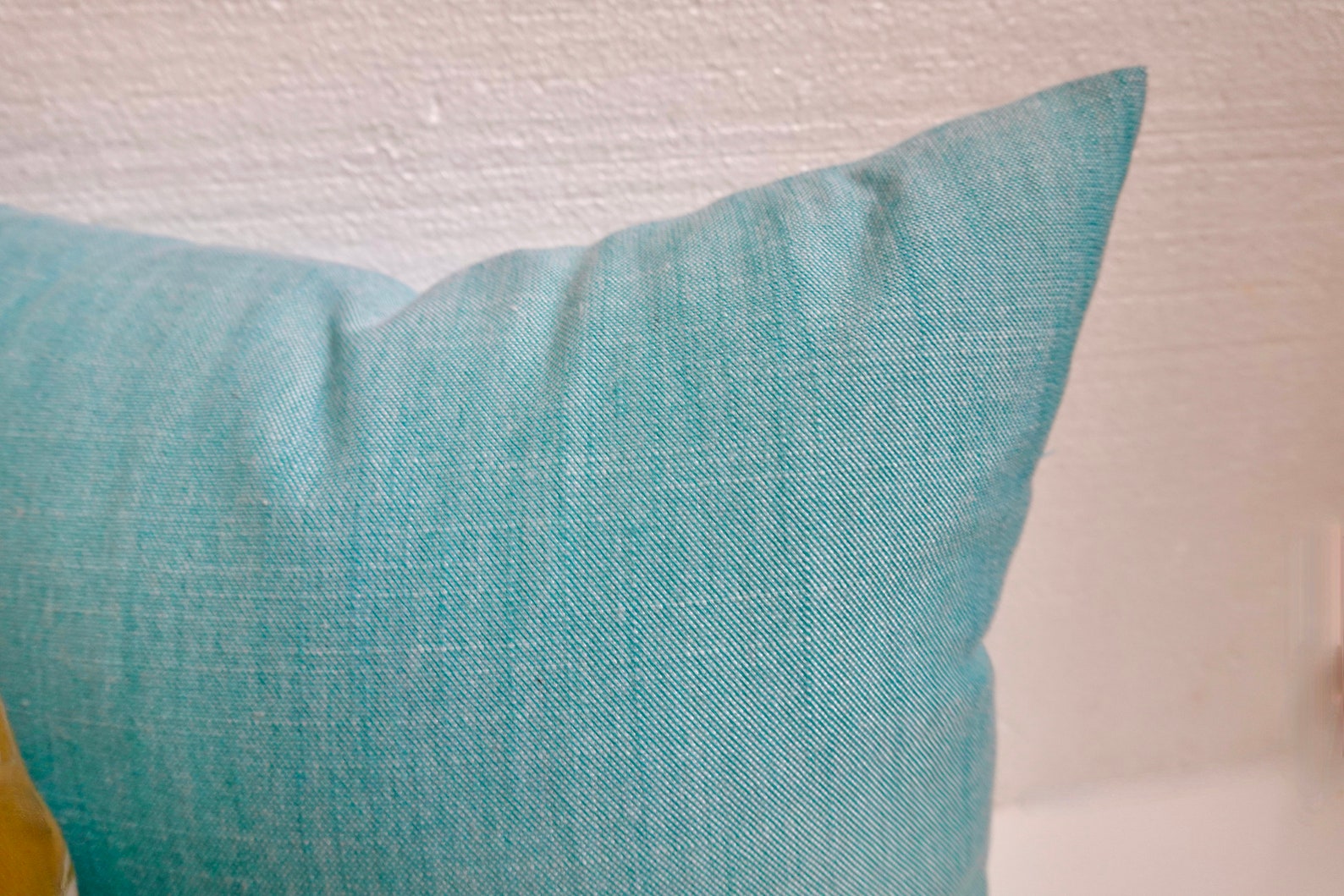 TURQUOISE Pillows Solid TURQUOISE Throw Pillow Covers Solid - Etsy