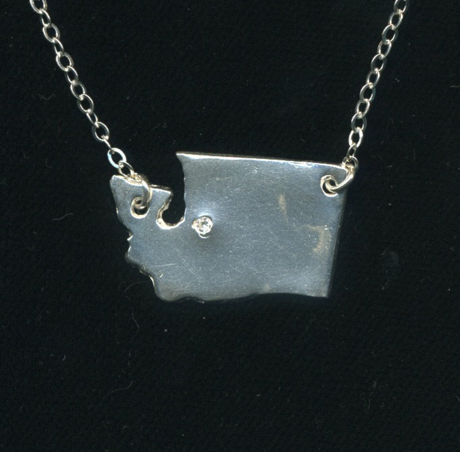 Handcrafted From Recycled Silver This Washington State - Etsy