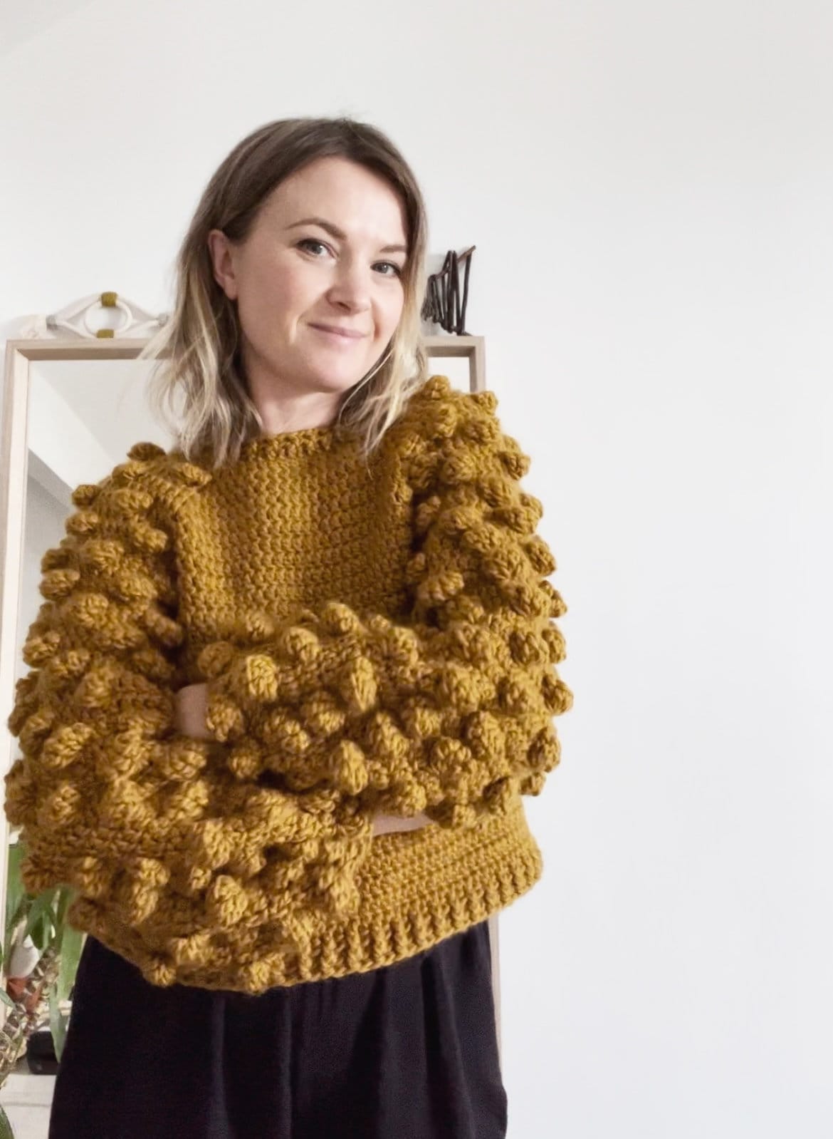 The Big Bobble Jumper - Crochet Pattern PDF. Crochet Jumper. Crochet ...