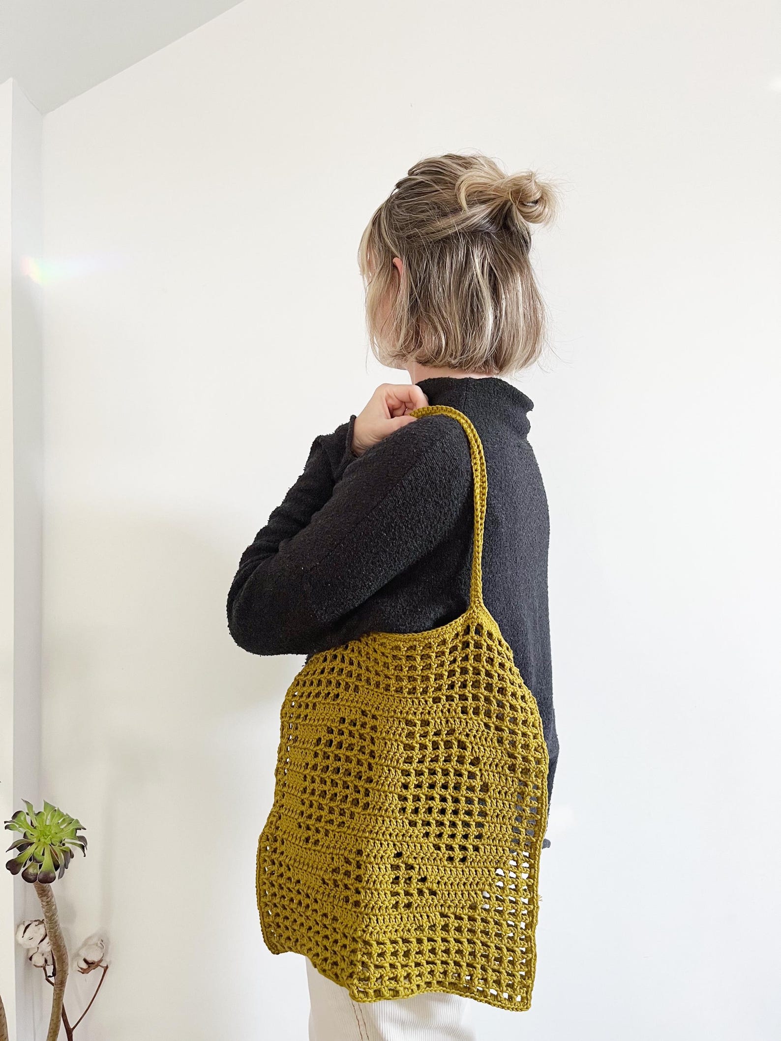 Crochet Tote Bag Pattern PDF Crochet Bag Pattern Modern Crochet Pattern ...
