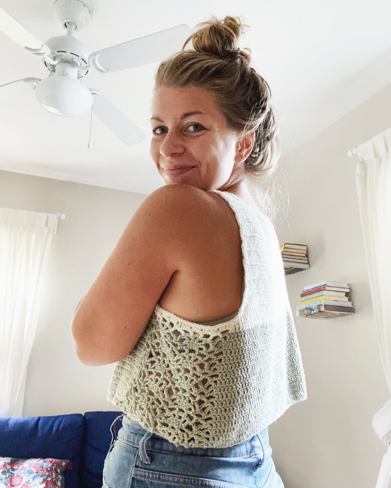 Crochet Tank Top Pattern PDF Crochet Top Sleeveless Tank Top - Etsy