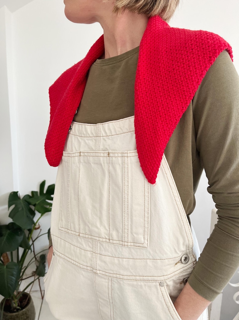 Triangle Scarf Crochet Pattern Crochet Scarf Pattern Triangle Shawl ...