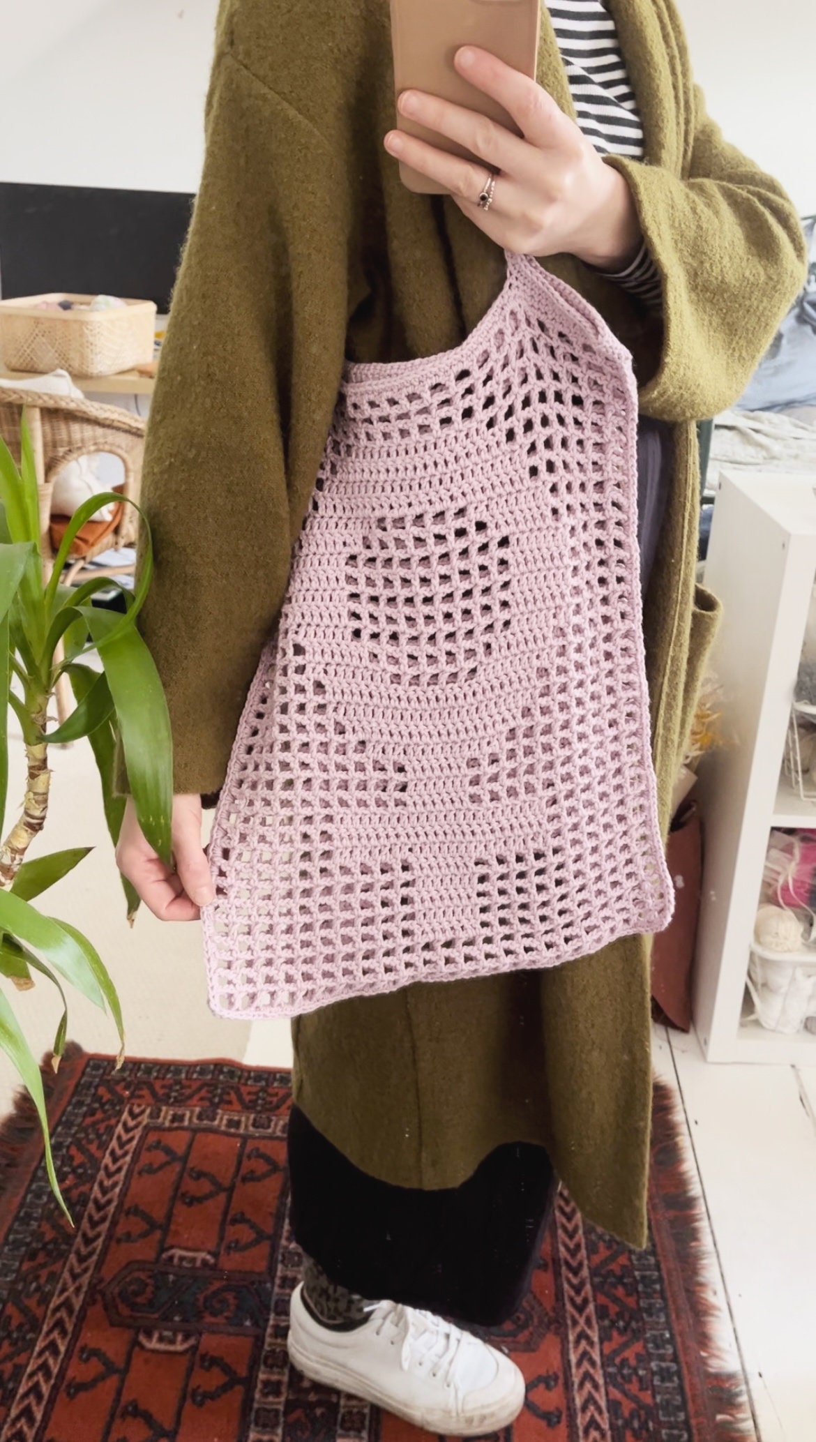 Crochet Tote Bag Pattern PDF Crochet Bag Pattern Modern - Etsy
