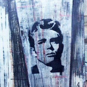 James Dean Stencil, Home Decor Art Craft, for Painting & Decorating ...