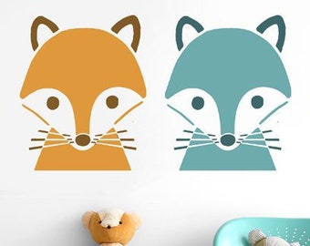 Fox stencil | Etsy