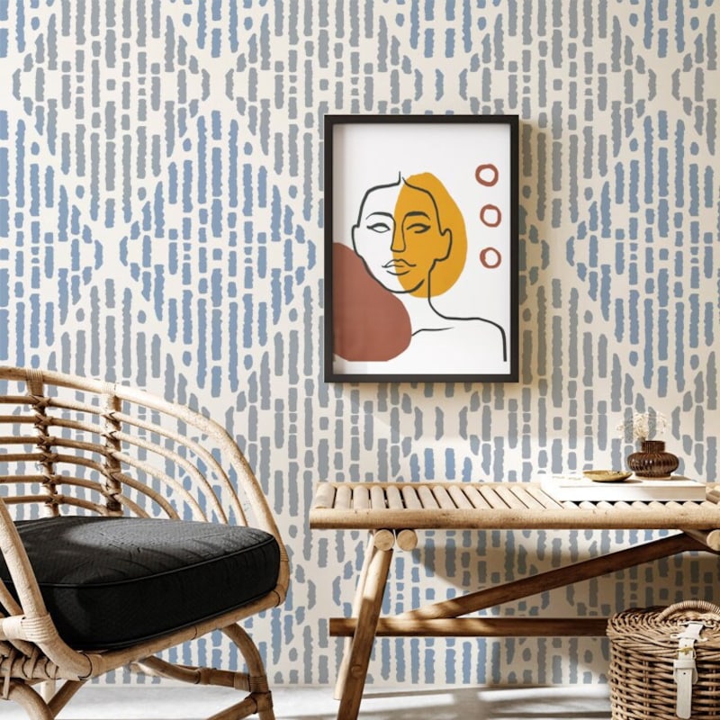 Boho Wall Stencil - Etsy