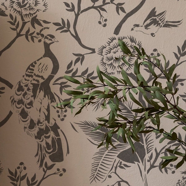 Chinoiserie Stencils - Etsy