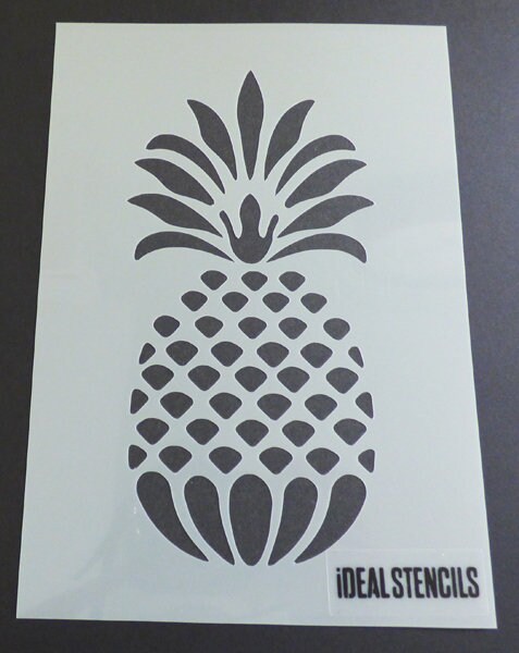 Pineapple Stencil Pattern