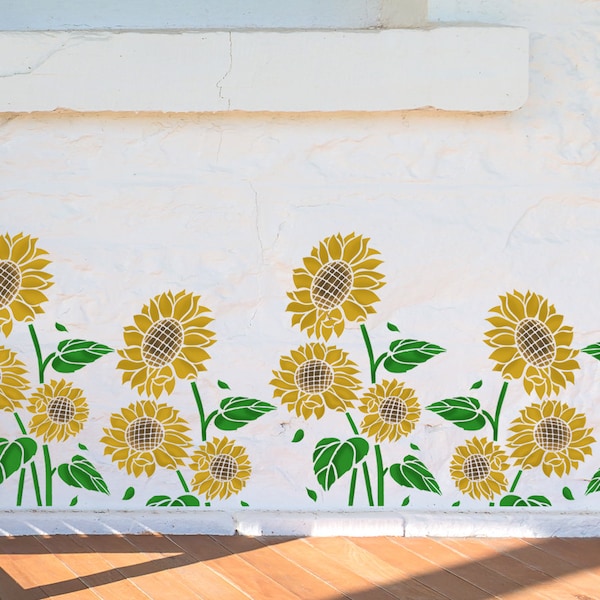 Sunflower Wall Border - Etsy