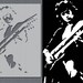 Jimmy Page STENCIL, Led Zeppelin Home Decorating Stencil for Painting ...