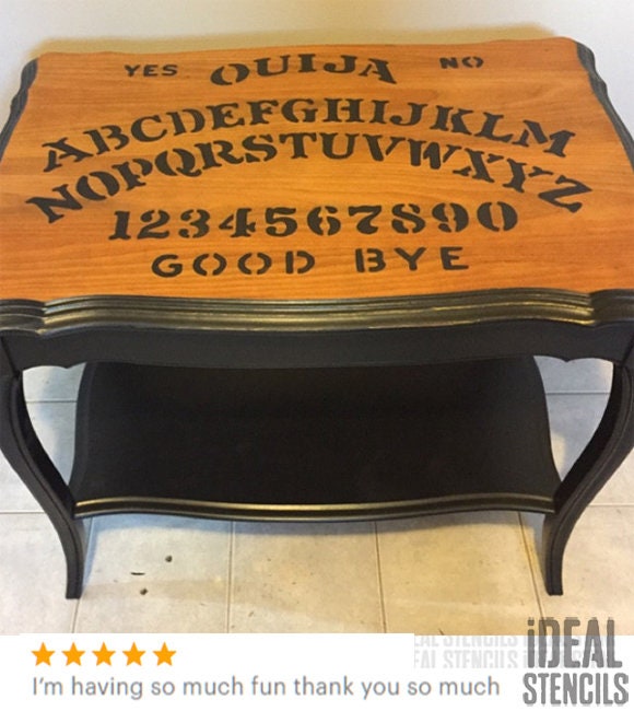 Halloween Decor OUIJA BOARD STENCIL Art Craft and Decorating | Etsy UK