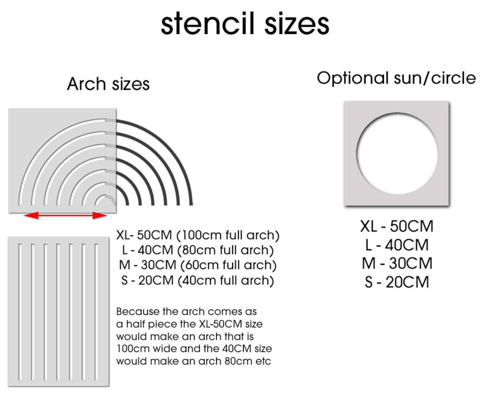 Line Arch & Sun STENCIL BOHO STYLE Home Wall Decorating - Etsy