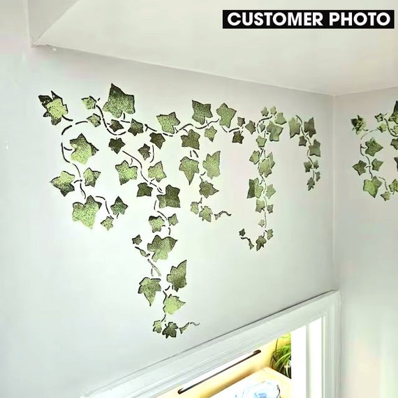 Ivy Stencil Kitchen