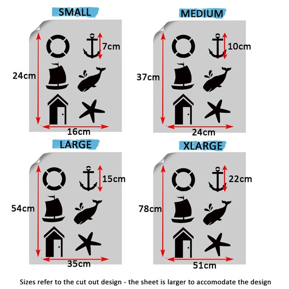 Nautical Themed Stencils