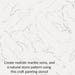 Marble Veins Stencil: Faux Texture, Reusable Home Decor (12x12 ...