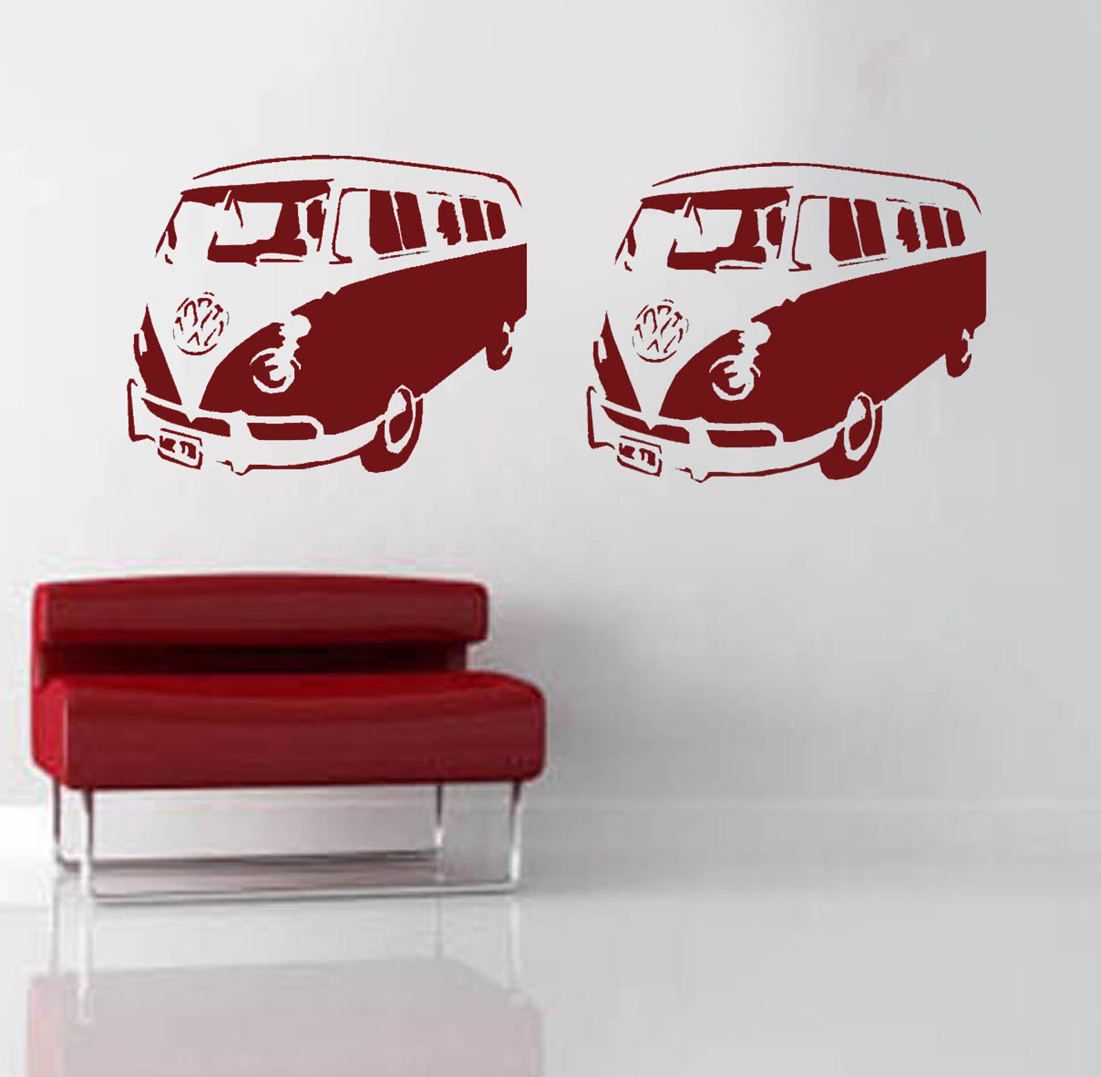 VW Camper Van Stencil Large Wall Stencil Decorative Stencils - Etsy