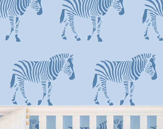 Zebra Stencil by Studior12 Zoo Animals DIY Creativity Fun Kids Gift ...
