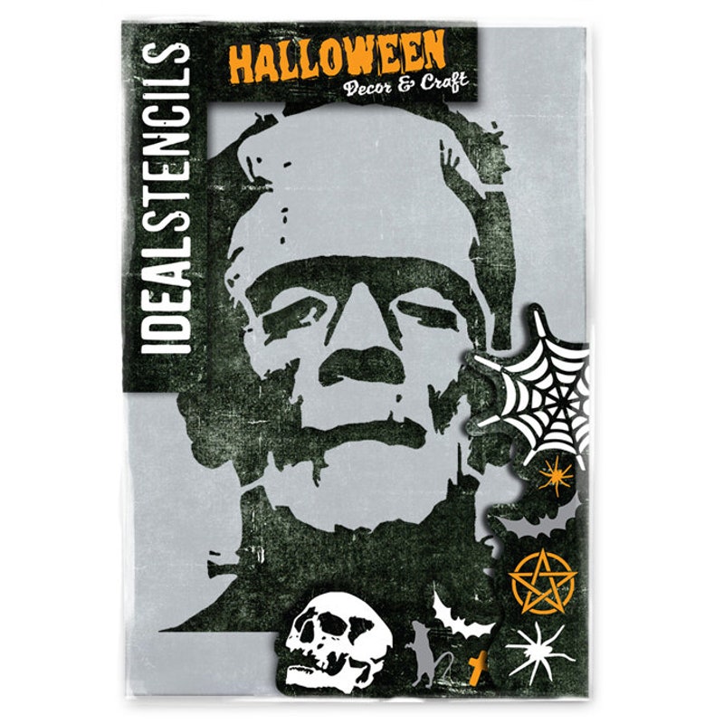 Frankenstein Stencil - Etsy