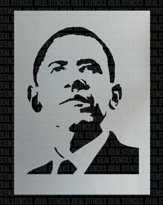Obama Logo Stencil