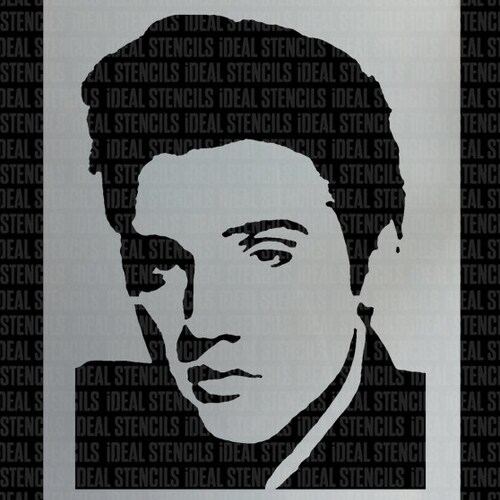 Elvis STENCIL Home DECOR Art Craft Reusable Painting Stencil - Etsy