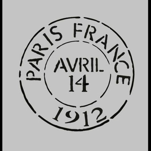 Paris Postmark - Etsy