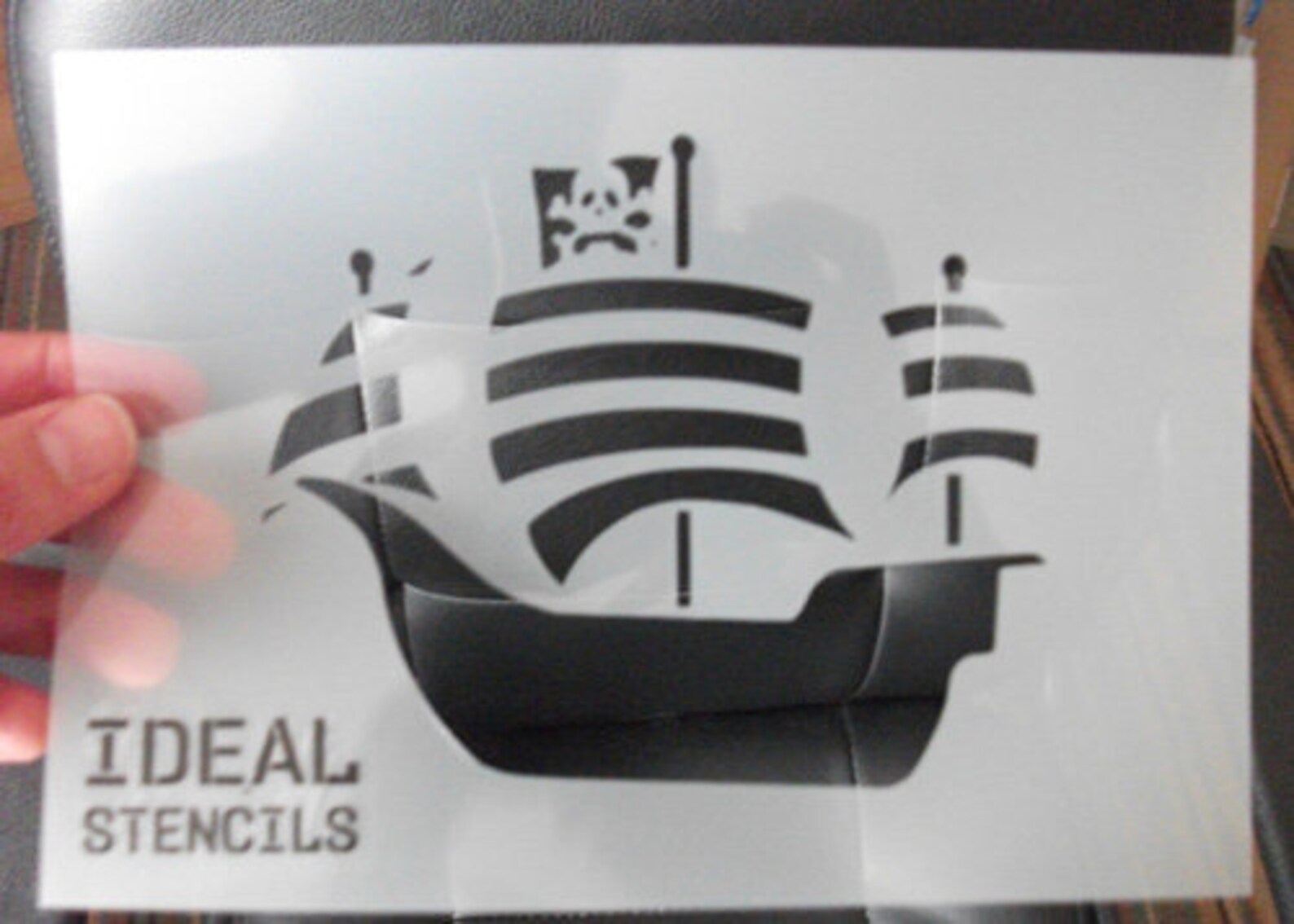 Pirate Ship Stencil Nautical Decor Home Decor Painting | Etsy UK