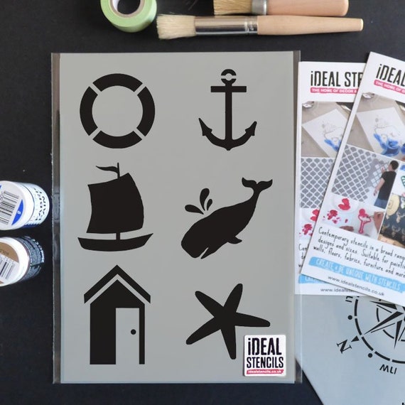 Nautical Themed Stencils