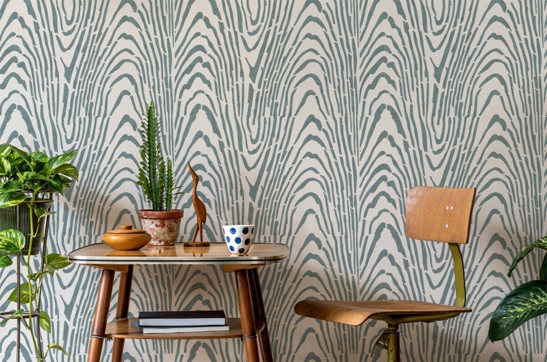 WOOD GRAIN Stencil, Wood Effect Large Painting Stencil, Art Craft and ...