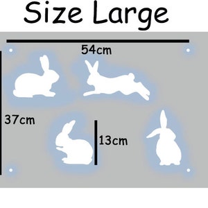 Rabbit Stencil, Peter Rabbit Nursery, Rabbit Décor, Nursery Stencil ...