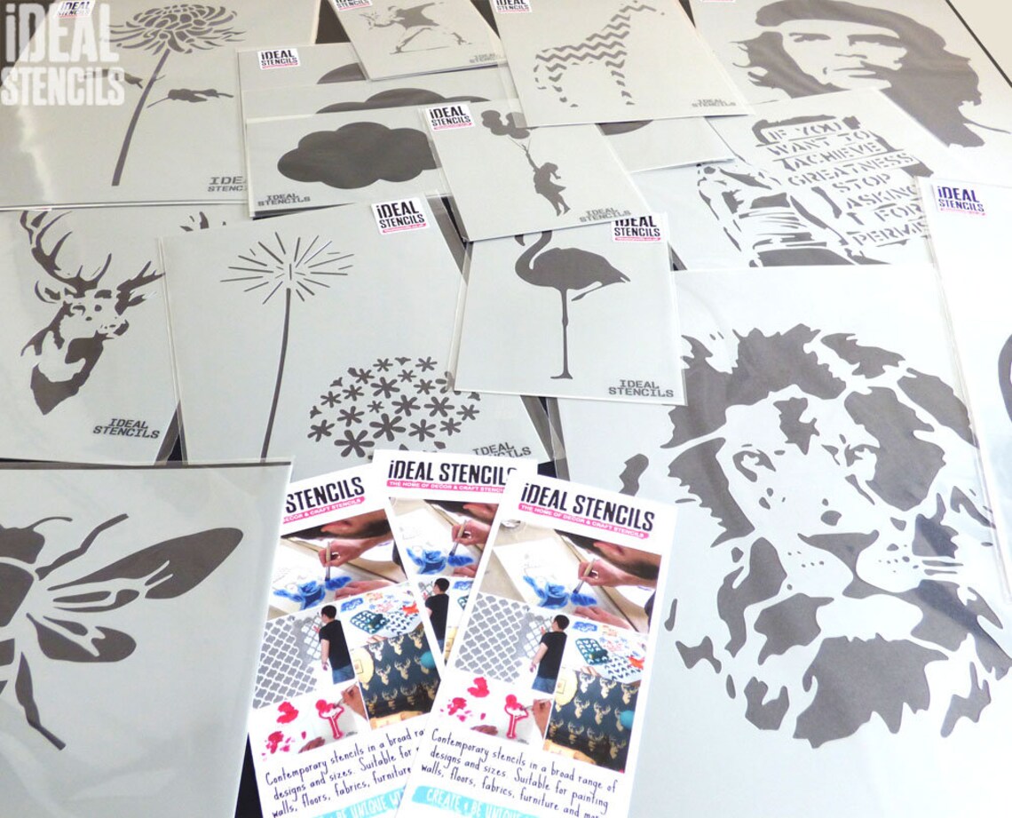 Ray Charles Stencil Iconic Portrait Stencil for Painting | Etsy UK