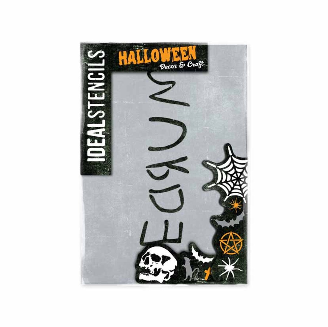 Halloween Holiday Decor Stencil, REDRUM MURDER Stencil, Paint Window ...
