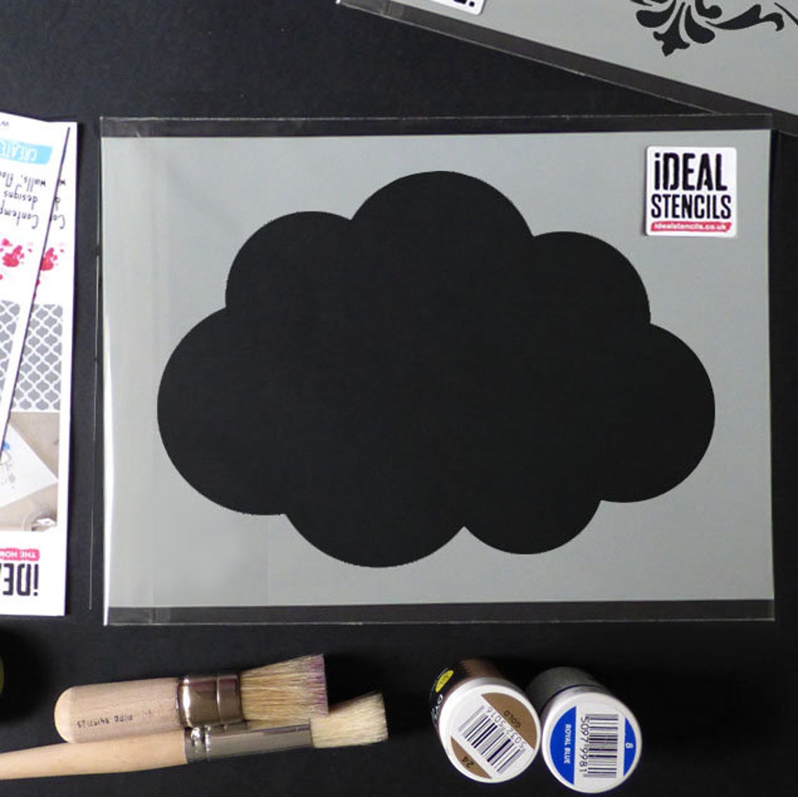 Cloud Stencil Nursery Kids Room Wall Decor Painting Stencil - Etsy