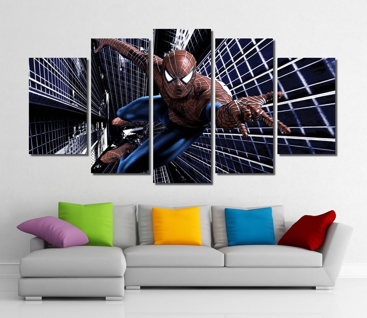 Framed Spider-Man Marvel Comic Book Movie Super Hero Wall | Etsy