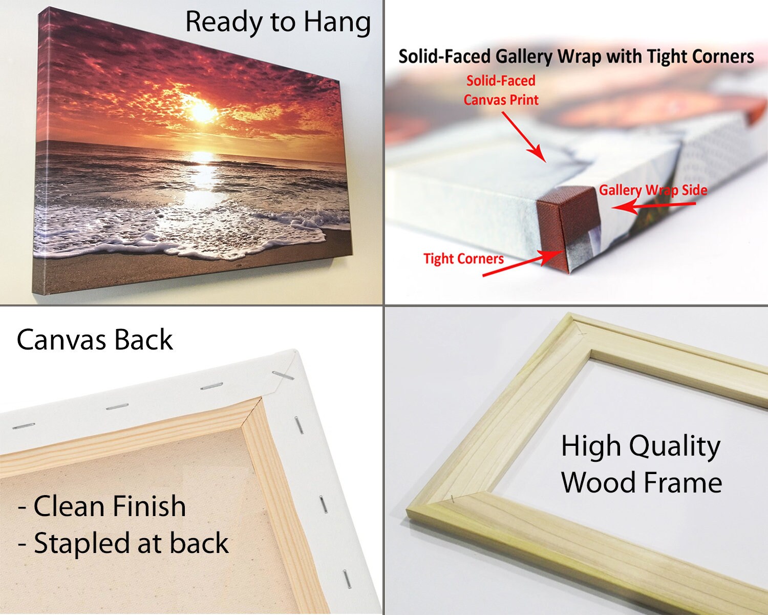 Framed Huge 3 Panel World Map Giclee Canvas Print Ready to | Etsy