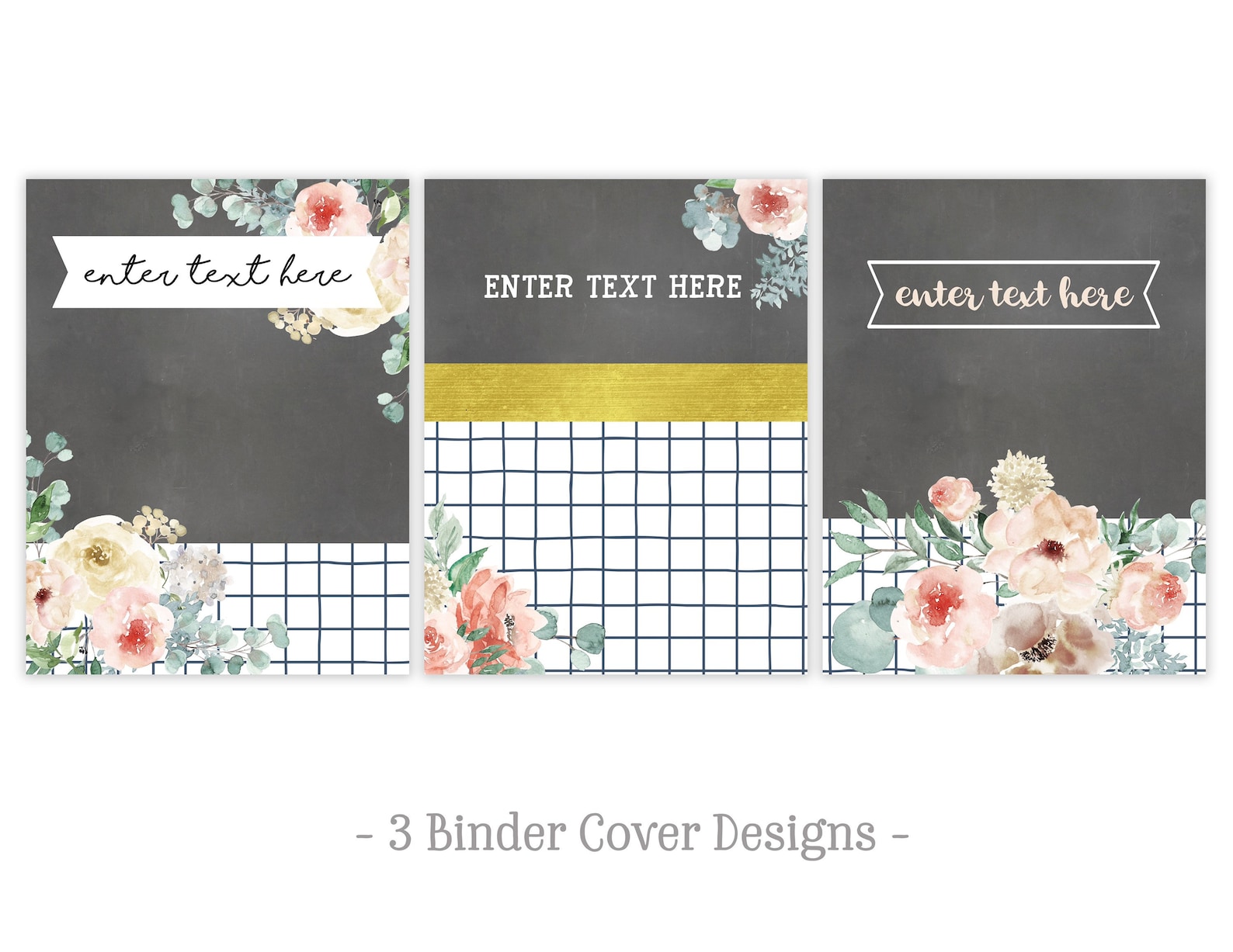 Editable Binder Cover Printable Binder Spine Template Binder Cover ...
