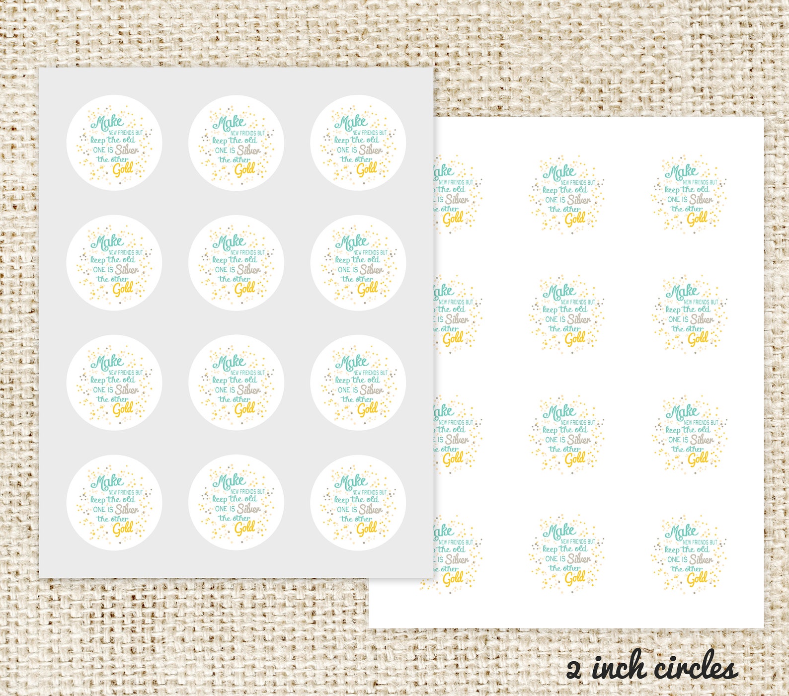 Make New Friends but Keep the Old - DIGITAL ITEM - Printable - Instant ...