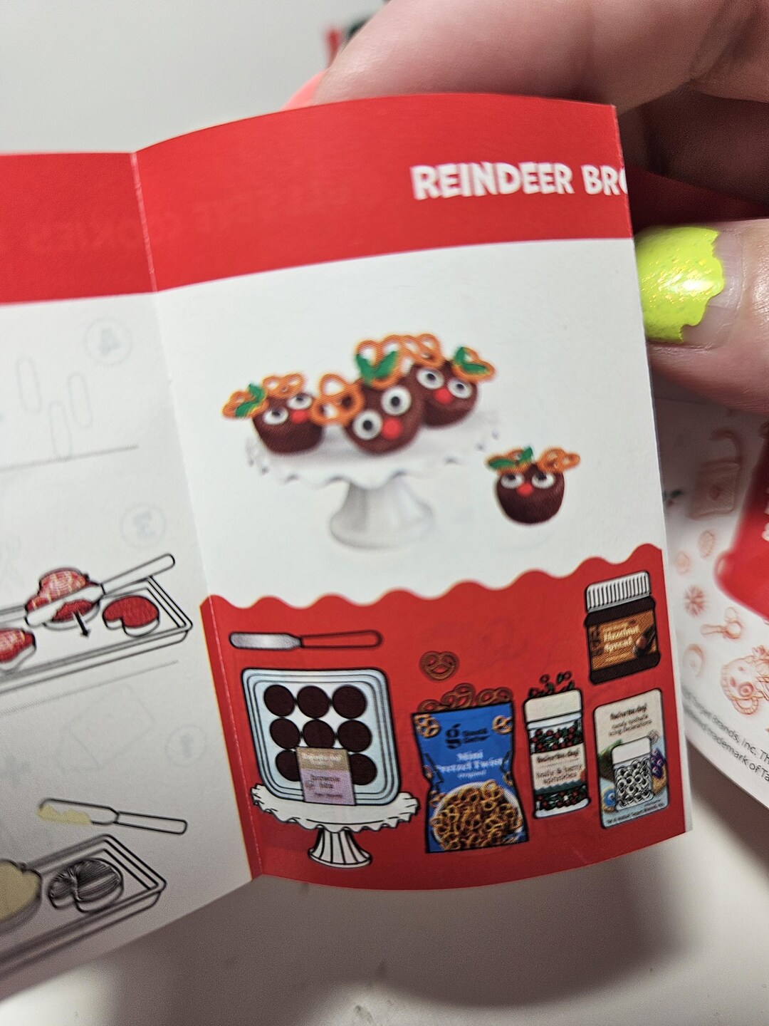 Miniverse Mini Target Holiday Reindeer Brownie Bites. - Etsy