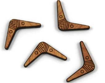 Boomerang shape | Etsy